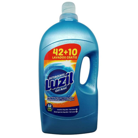 Comprar Detergente Líquido Luzil Azul. 52+10 Dosis
