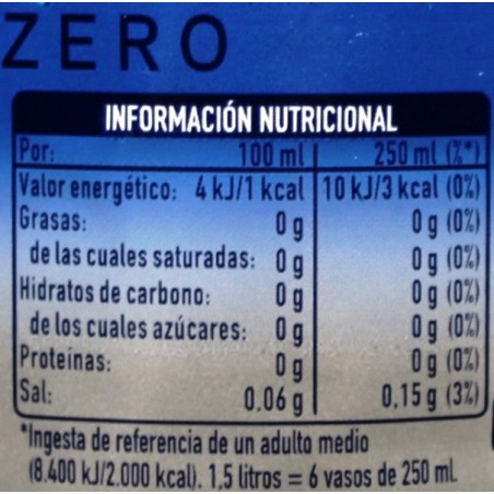 Comprar Isotonico Aquarius Zero Azucar. 1,5 Litros Tiene un sabor ...