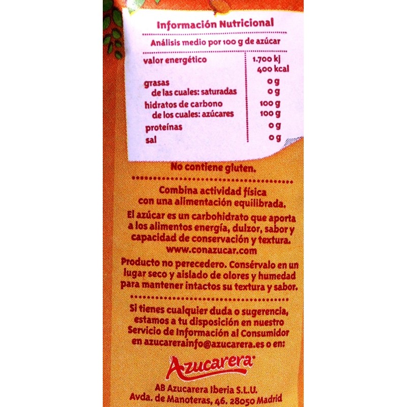 Comprar Azúcar Azucarera. 1 Kilo